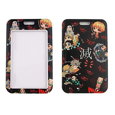 Zenitsu Tanjiro Nezuko Inosuke Anime Demon Slayer Card Cover with ...
