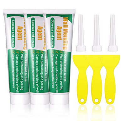 Wall Mending Agent, Microbuy Wall Repair Cream Repair Paste Set, Safe ...