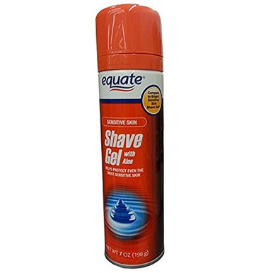 Equate Sensitive Skin Shave Gel with Aloe Compare to Edge Sensitive ...