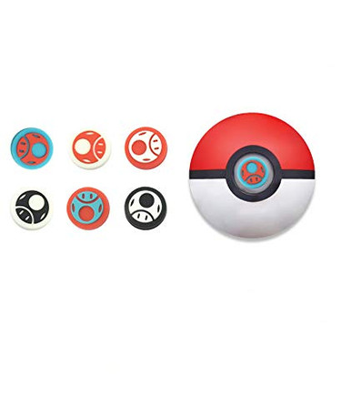 6PCS Thumb Stick Grips Thumbstick Cover Joystick for Nintendo Switch NS ...