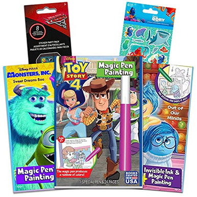 Invisible Ink Activity Book Set for Kids Toddlers -- 3 Travel Activity ...