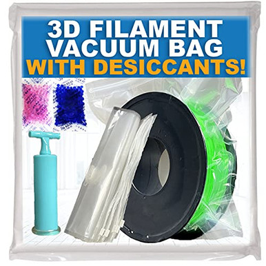 Vacuum 3D Printer Filament Bag for Storage, Compress and Remove Air to ...