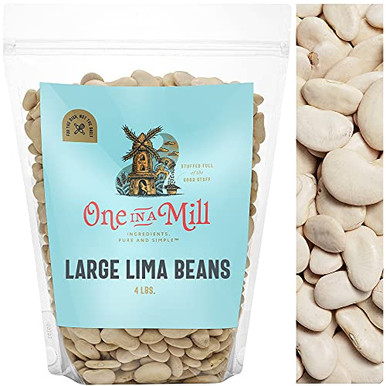 One in a Mill Lima Beans - Bulk Supply of Gourmet Dry White Beans ...