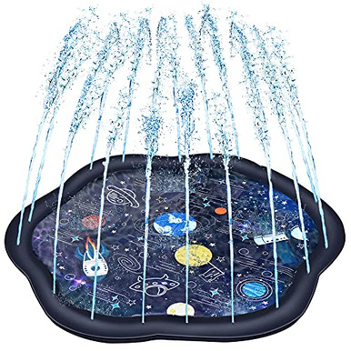 Decorlife 67 Inch Kids Splash Pad for Outside, Water Splash Pad ...