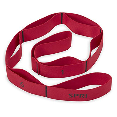 SPRI Stretch Strap with Loop Handles - Resistance Band Elastic ...