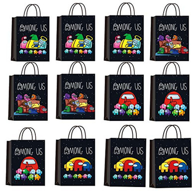 Among Us Bag 12 Pcs Among Us Party Bags for Kids Cute Among Us Themed ...