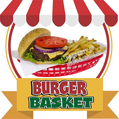 Harbour Signs Burger Basket Concession Restaurant Food Truck Exterior ...