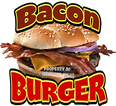 Harbour Signs Bacon Burger Concession Restaurant Food Truck Exterior ...