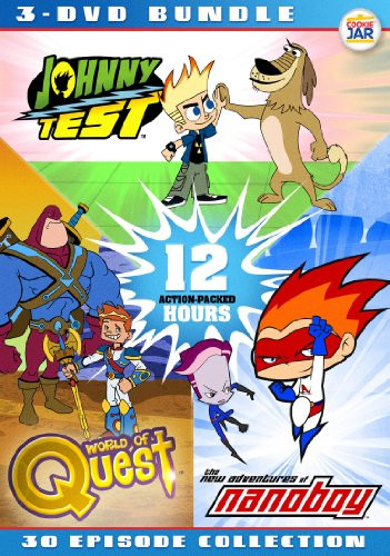 Animated Action Bundle - Johnny Test plus Nanoboy plus World of Quest ...