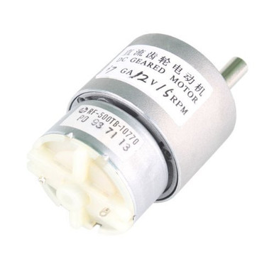Nextrox 37mm 12V 15RPM Electric Mini Geared Box DC Motor f. DIY High ...