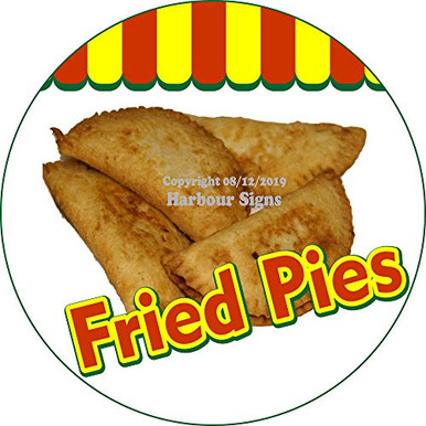 Harbour Signs Fried Pies Decal Concession Restaurant Food Truck ...
