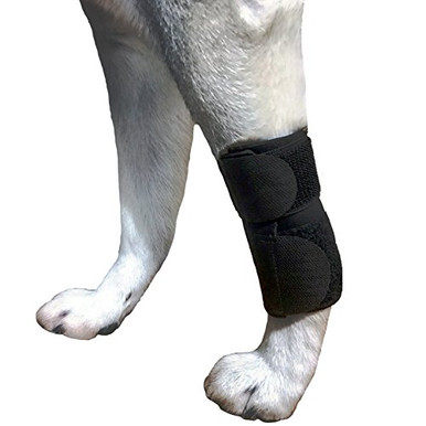 Dog Canine Front Leg Compression Brace Wrap Sleeve Protects Wounds ...