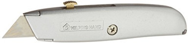 The Faucet Queen Retractable Utility Knife-Steel - Warehousesoverstock