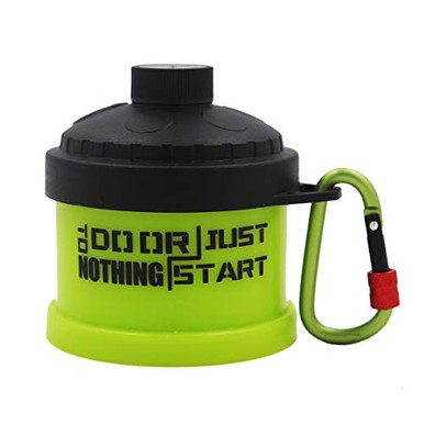 Portable Protein and Supplement Powder Dispenser Funnel Container ...