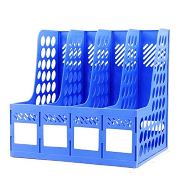 TWKIOUE Sturdy Magazine File Book PP Holder Desk Organizer for Office ...