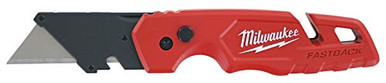 Milwaukee 48-22-1501 Fastback Folding Utility Knife with Wire Stripper ...