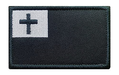 Antrix Tactical Christian Flag Patch Jesus Cross Symbol Applique ...