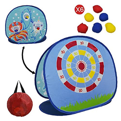1PC Dart Board Toy Sticky Ball Catching Set Throwing Loop Adjustable ...