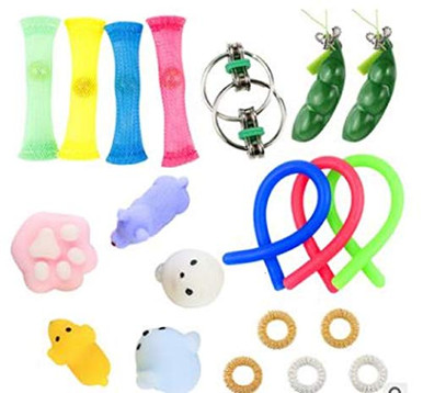 Fidget Toys Set,Sensory Stress Ball Toy Set for Kids and Adults,Stress ...