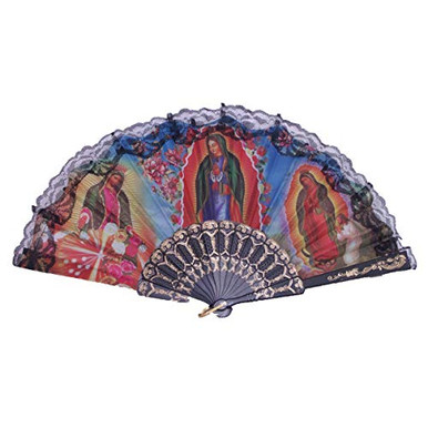 Onitiva Prayer Folding Hand Fan Portable Fan Religious with Image 3 ...