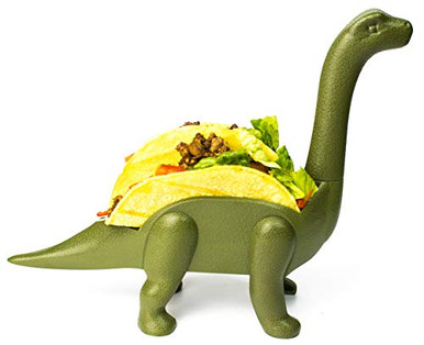Long Neck Dinosaur Taco Holder, HapWay Plastic Novelty Jurassic ...