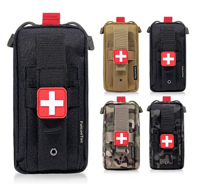 FalconTac Tactical EMT Pouch Everyday Carry First Aid Pouch with Molle ...