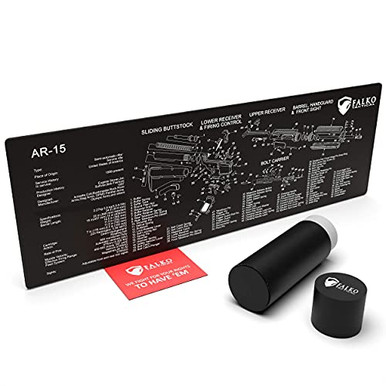 Falko Tactical Gun Cleaning Mat - Double Thickness Gun Mat - Extra ...