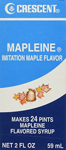 Crescent Mapleine Imitation Maple Flavoring 2oz Bottle -Pack of 1 ...