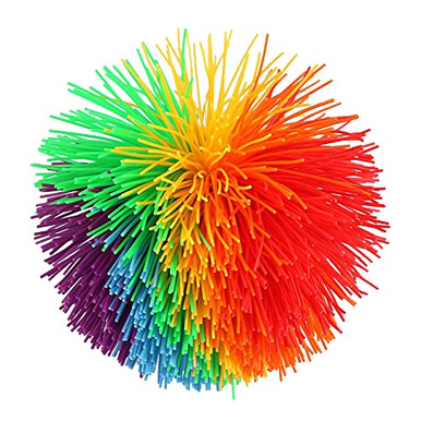 Rainbow Monkey Stringy Ball, Soft Stress Balls Monkey Balls, Silicone ...