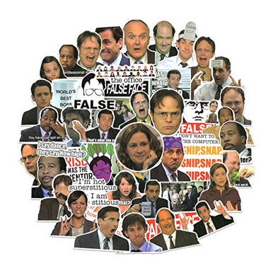 50 pcs The Office Stickers Pack, The Office Fan Gift, The Office TV ...