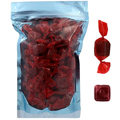 Anise Flavored Squares Hard Candy, Individually Wrapped -40 Count -Half ...