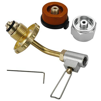 Artilife 3 in 1 Propane Refill Adapter Connected to Propane/MAPP Gas ...