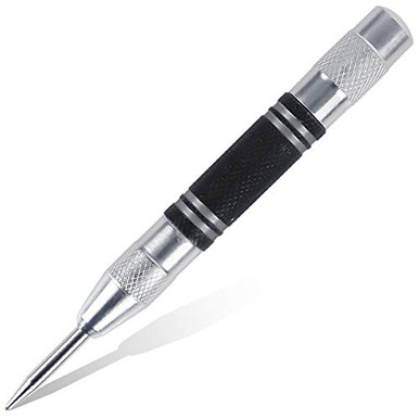 5inch Automatic Center Punch with Hardened Steel Metal Universal Tool ...