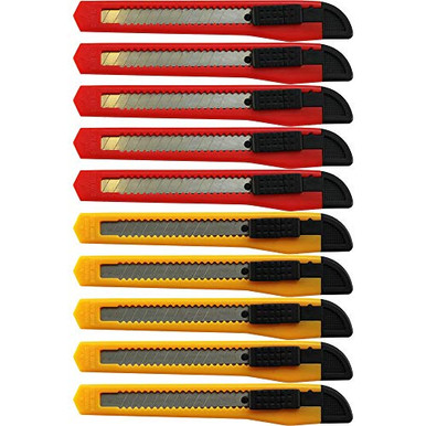 Box Cutter/Hobby Retractable Utility Knife with Strong Snap off Blades ...