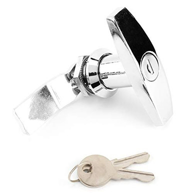 T Handle Lock Rear Fixing T Handle Lock Box Garage Door Lock Universal ...