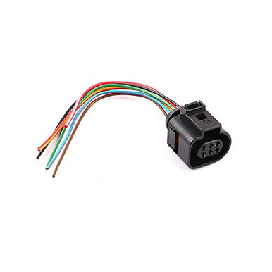 Cooling Fan Control Module Pigtail Connector Plug 6 Pin Fit For Audi VW ...