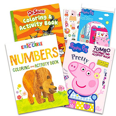 Dr. Seuss Coloring Book Super Set for Kids Toddlers Bundle - 3 Pack ...