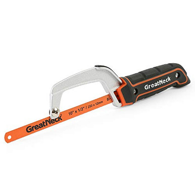 Great Neck 74009 10 Inch Close Quarter Hack Saw Compact Hacksaw for ...