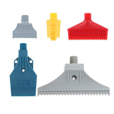 Set of 5 Fan Blowing Wind Nozzle Plastic Flat Fan Spray Nozzle Water ...