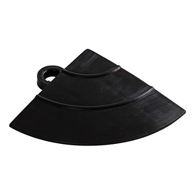 Speedway Tile Black Garage Floor Tile Ramp Corner -4 Pack ...