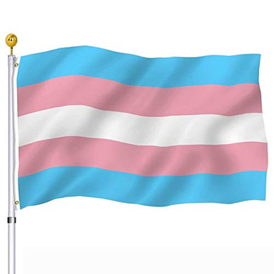 UTSANG Transgender Trans Pride Rainbow Flag 3x5Ft Outdoor- LGBT Pride ...