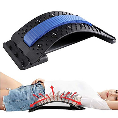 Back Stretcher Multi-Level Back Stretching Device Spine Deck Lumbar ...