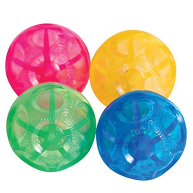 TickiT Sensory Flashing Balls - Irregular Bounce - Set of 4 Flashing ...