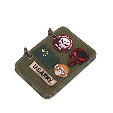 Army Fan Flip-Page Patch Book Tactical Patches Display Board Military ...