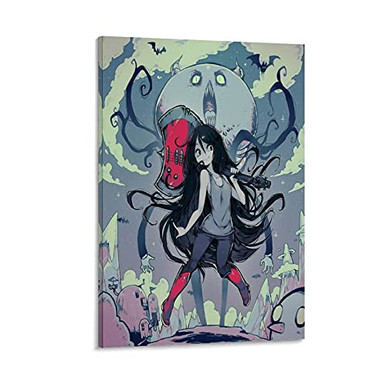 ZJKL Adventure Time Marceline Fan Art Poster -hd- Poster Decorative ...