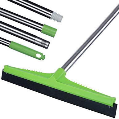 YCUTE Floor Squeegee Adjustable Professional Water Squeegee with Long ...