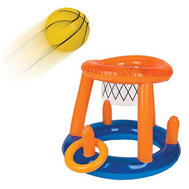 Wembley Basketball Ring Toss Float Game for Adults and Teens Floating ...