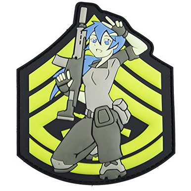 Sgt. Gunny Anime Tactical Morale Patch - Perfect Hook Backed Patches to ...