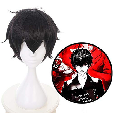 Hosston Anime Persona 5- Ren Amamiya Cosplay Wig Party Decoration ...