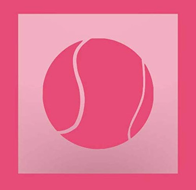 Tennis Ball Stencil - Cookie Stencil - DIY Stencil - Multipurpose ...